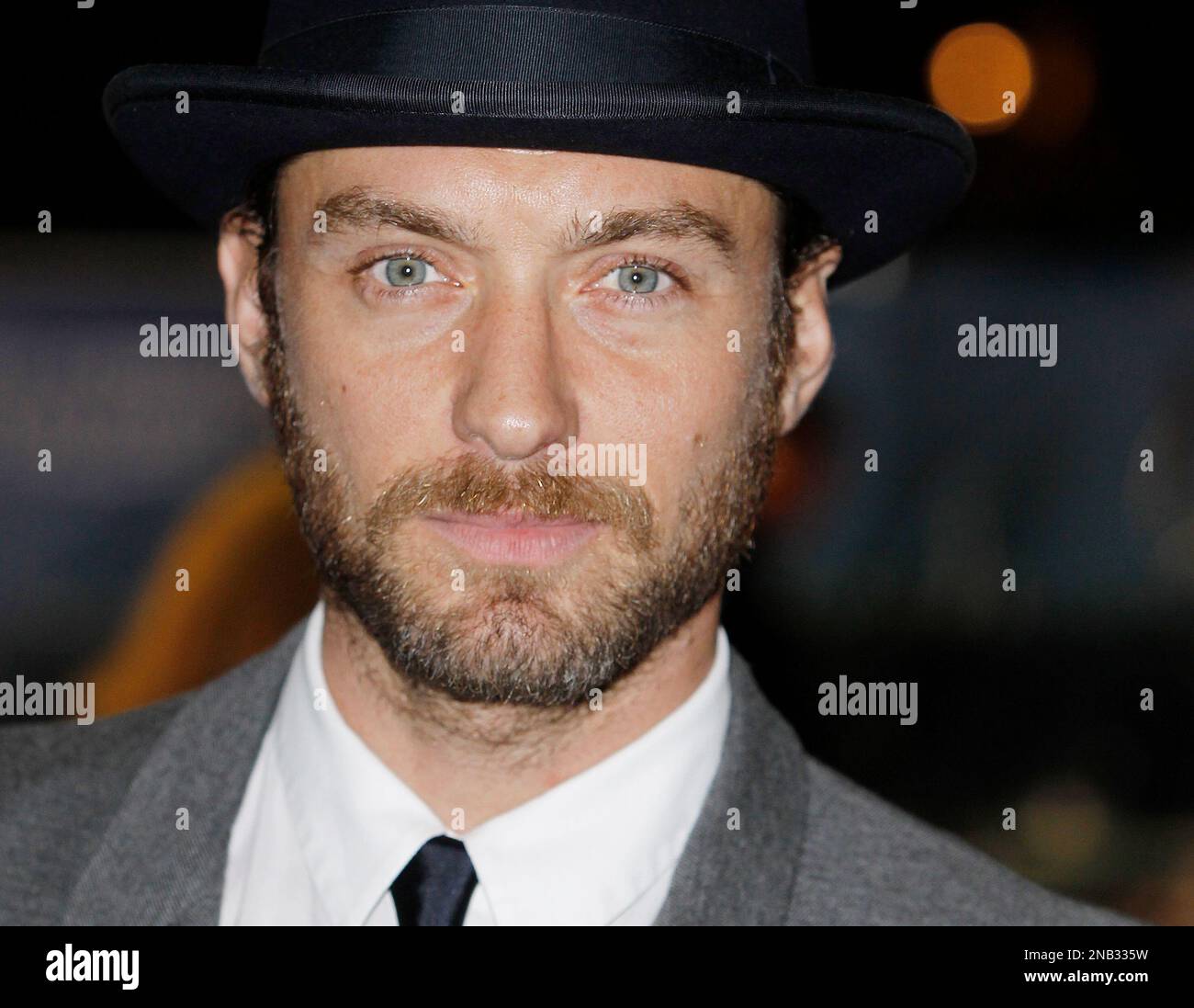 British actor Jude Law arrives on the red carpet for the European ...