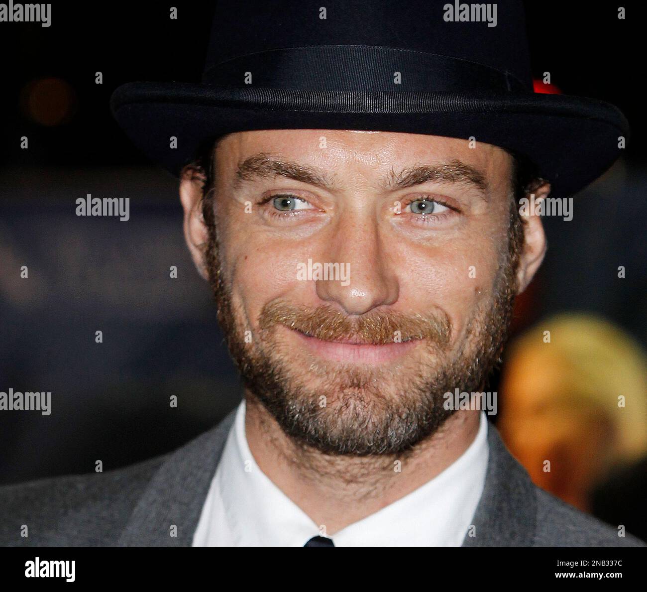 British actor Jude Law arrives on the red carpet for the European ...