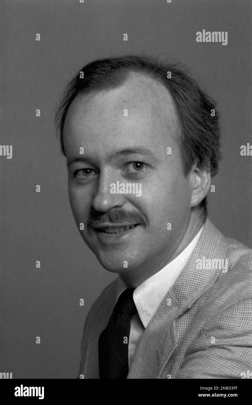 This May 6, 1982 photo shows Charles J. Hanley, of the AP World Desk in ...