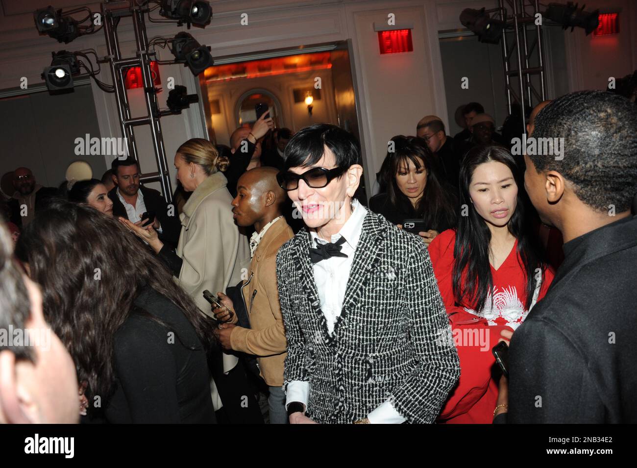 Jonathan Cheban aka Foodgod, Luann de Lesseps and Candace Bushnell ...