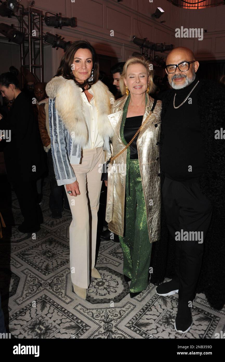 Jonathan Cheban aka Foodgod, Luann de Lesseps and Candace Bushnell ...