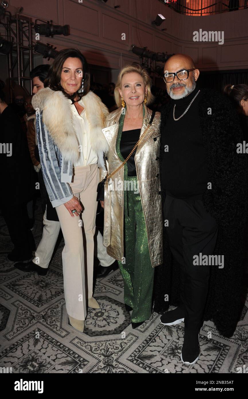 Jonathan Cheban aka Foodgod, Luann de Lesseps and Candace Bushnell ...