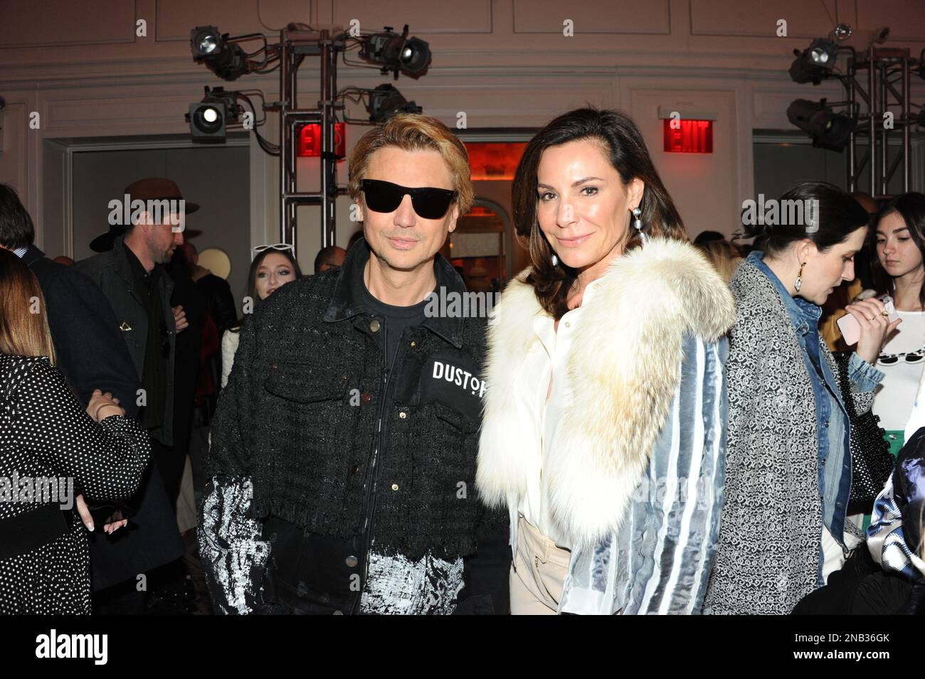 Jonathan Cheban aka Foodgod, Luann de Lesseps and Candace Bushnell ...