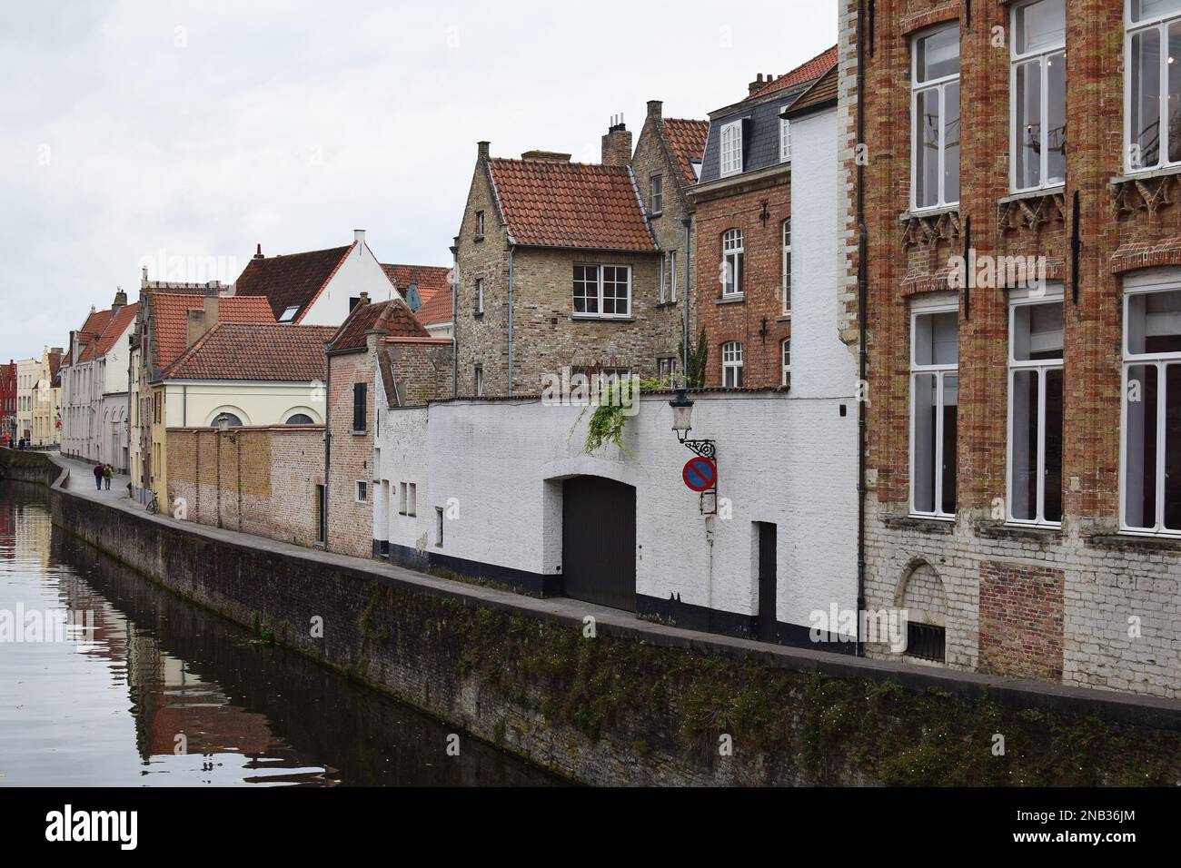 Old Bruges architecture and canals, Belgium Stock Photo - Alamy