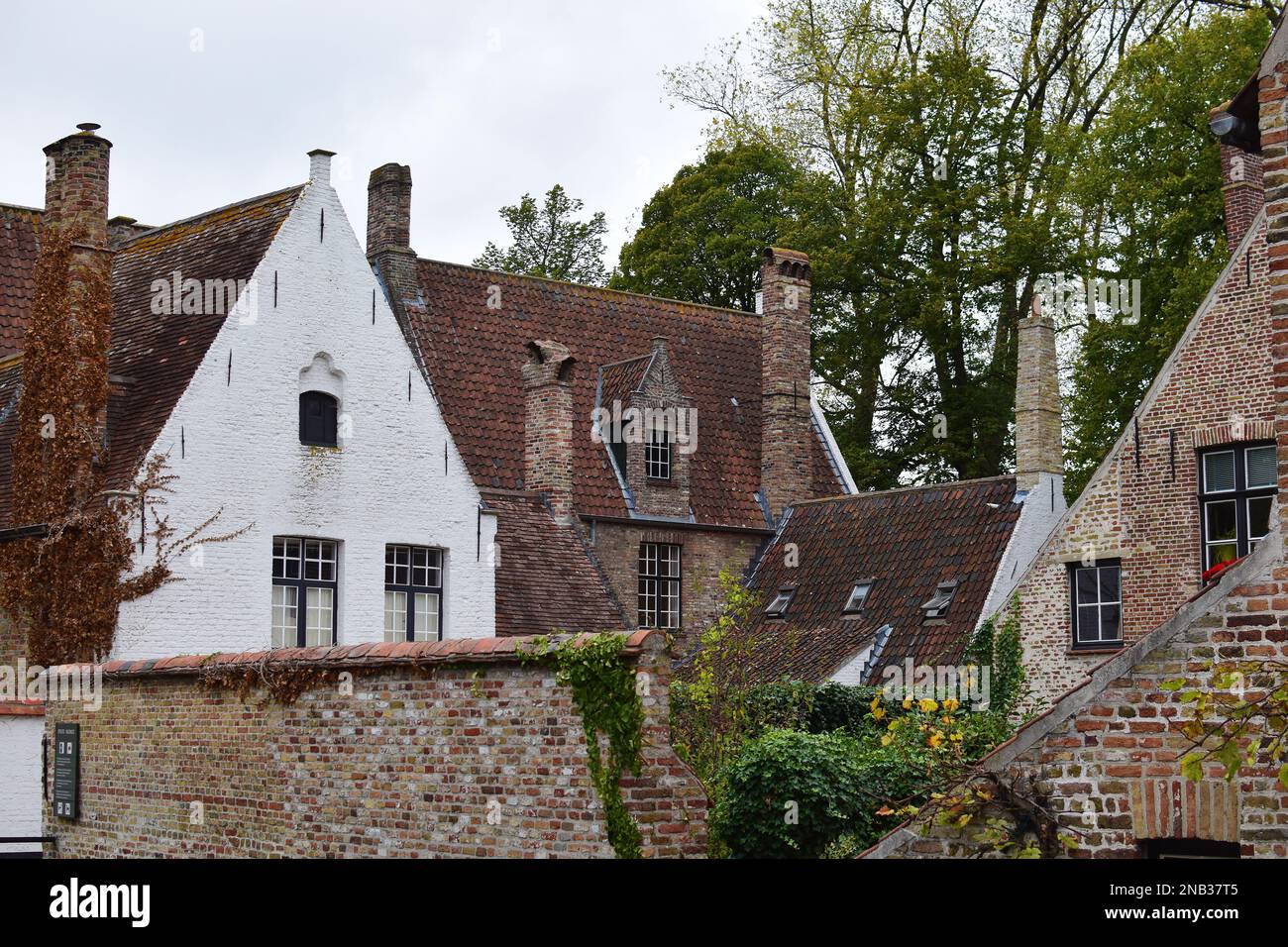 Old houses in Bruges, Belgium Stock Photo - Alamy