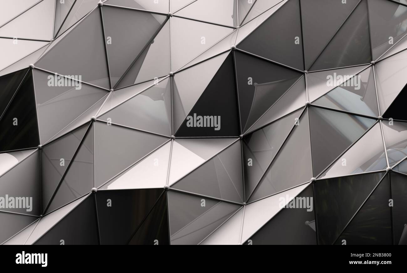 Abstract background of technology and science. Mesh or net with lines ...