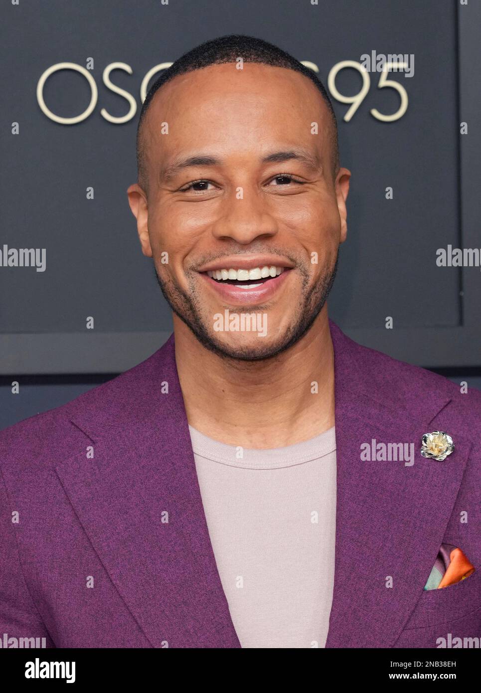 DeVon Franklin arrives at the 95th Academy Awards Nominees Luncheon on ...