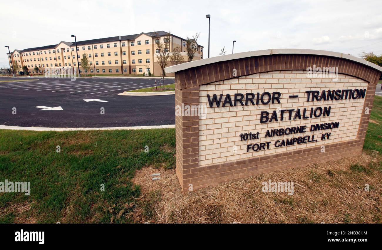 The Warrior-Transition Battalion barracks are shown on Tuesday, Oct. 11 ...