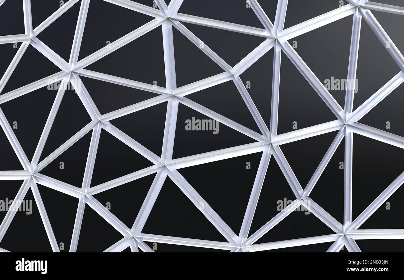 Irregular grid or mesh pattern.Abstract geometric texture.3d ...