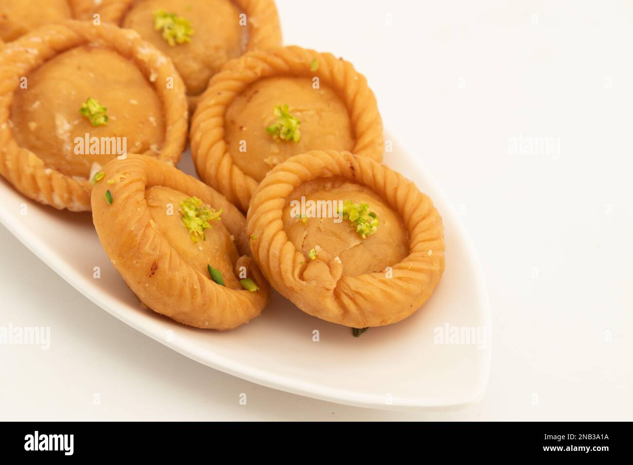 Chandrakala Gujia Mithai Also Called Suryakala Gujiya, Pirukiya ...