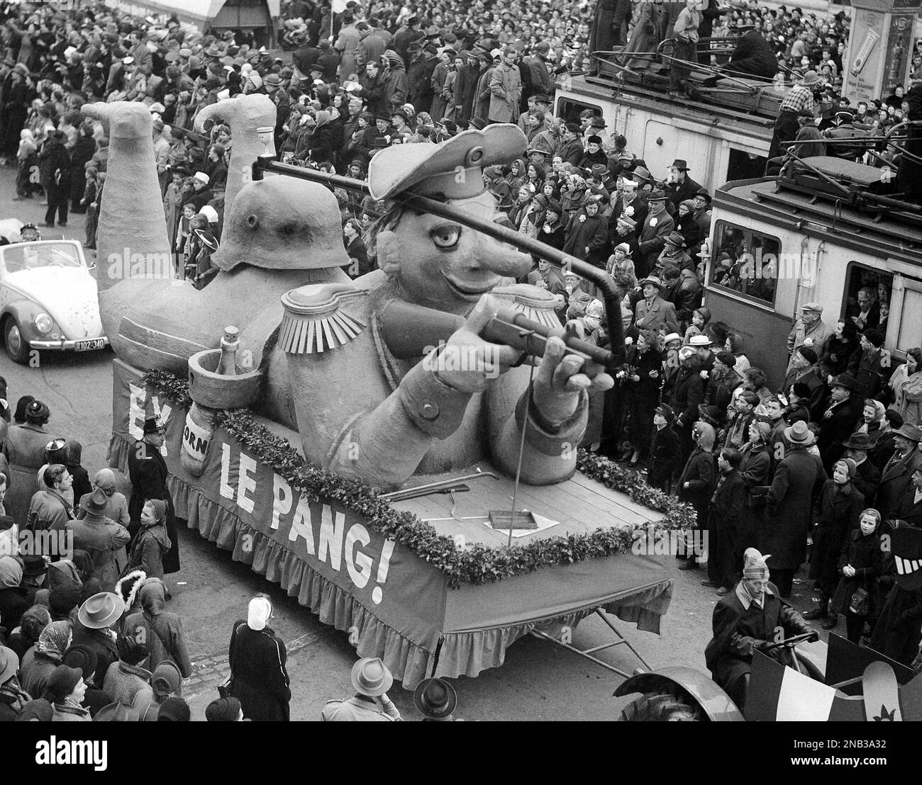 Cologne’s pre-Lenten Rose Monday carnival, produced this float which ...