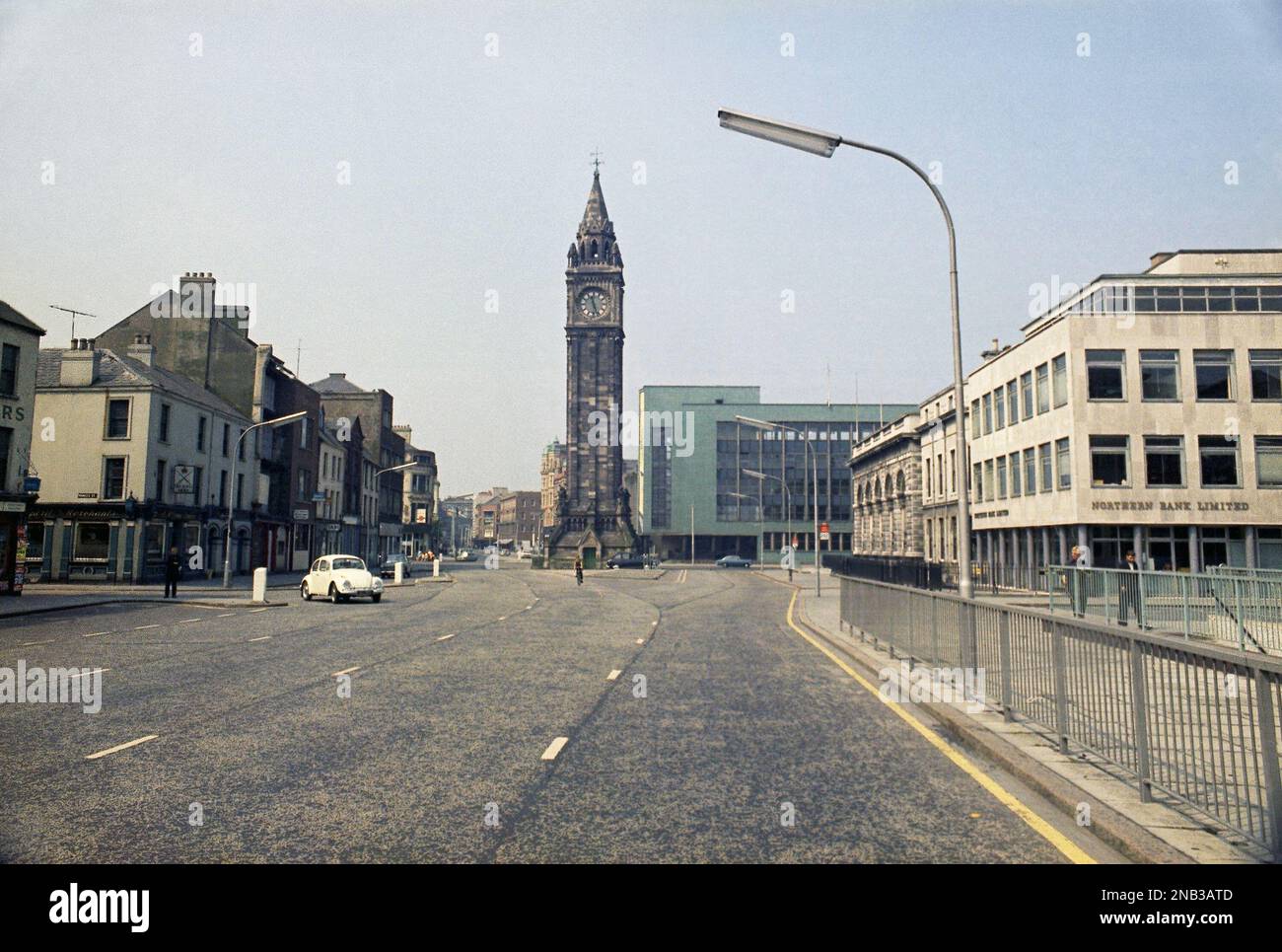 A street in Belfast, Northern Ireland in June 1968. (AP Photo/Rider ...