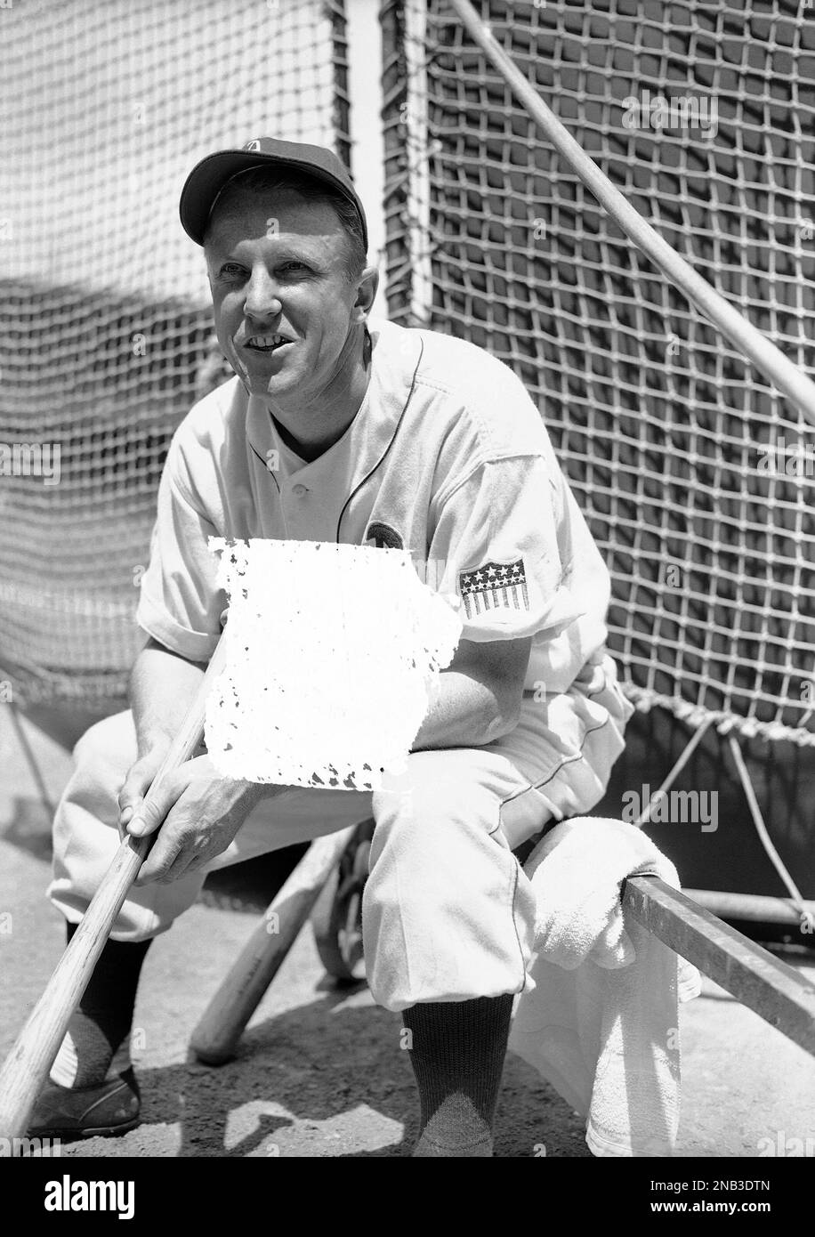 Edward Mayo of the Detroit Tigers team shown in Philadelphia on June 3 ...