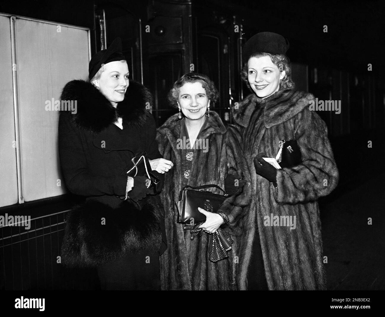 Two of her daughters were at Southampton to meet the Ranee of Sarawak ...