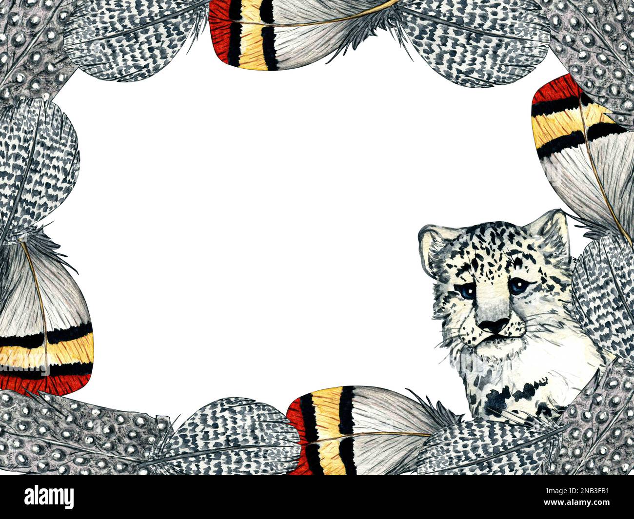 Leopard poster on white hi-res stock photography and images - Alamy