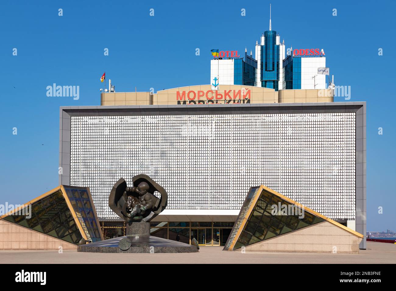 Odesa Marine Passenger Terminal Stock Photo - Alamy