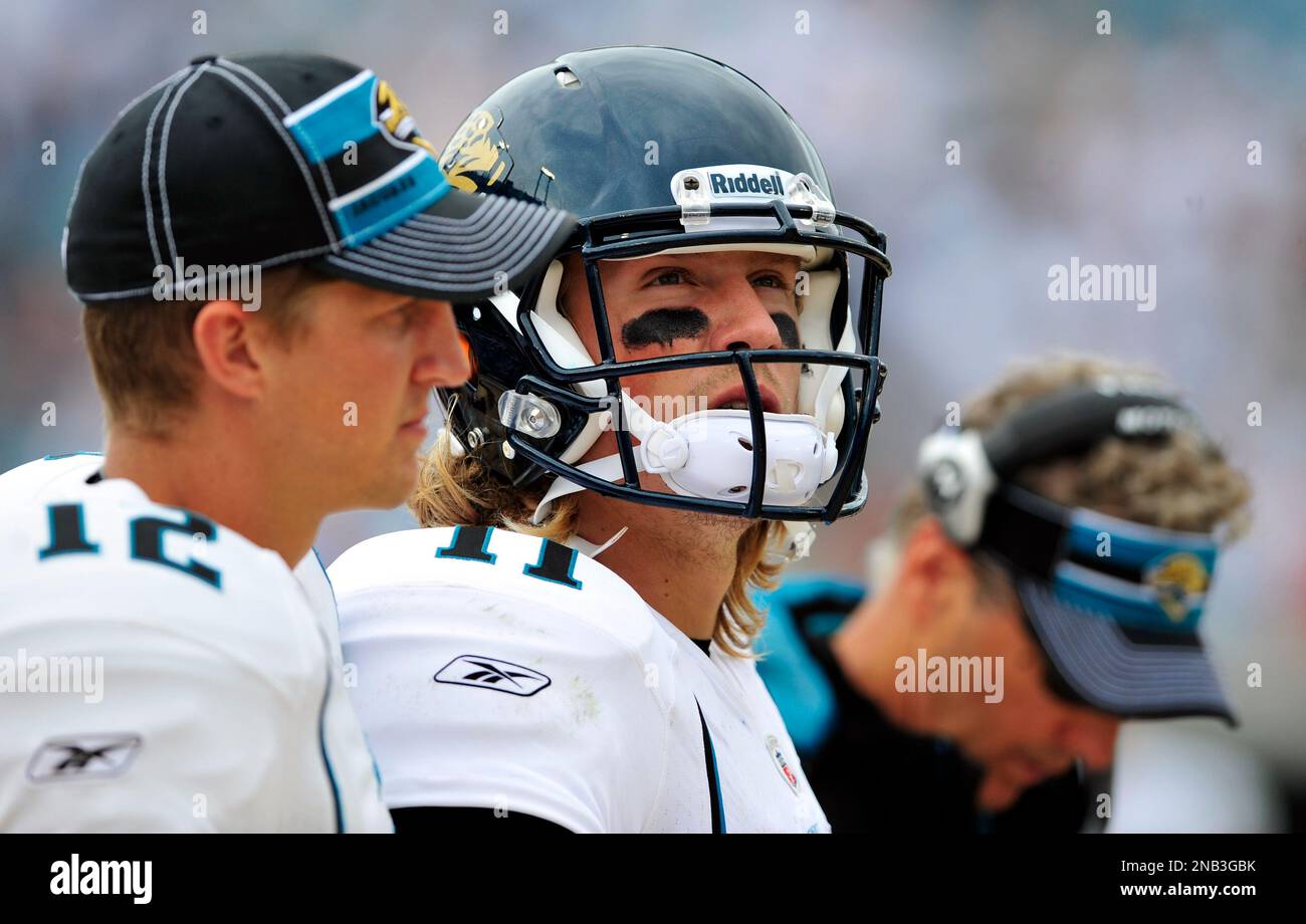 Jacksonville Jaguars quarterback Blaine Gabbert (11) and quarterback ...