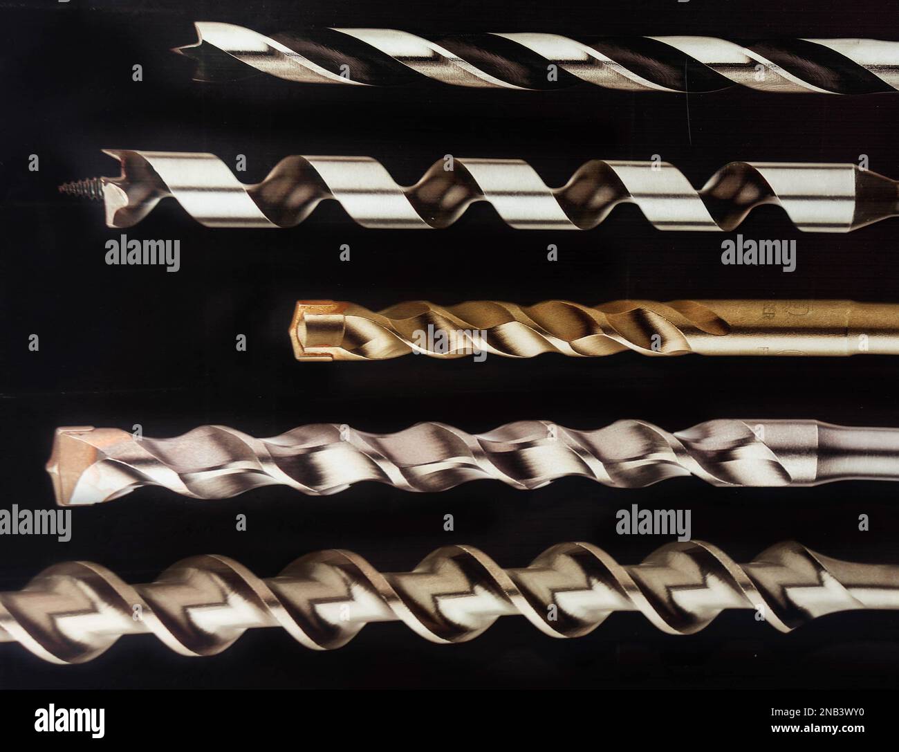 Drill bits, varieties of drills for a specific purpose, multi cutting ...