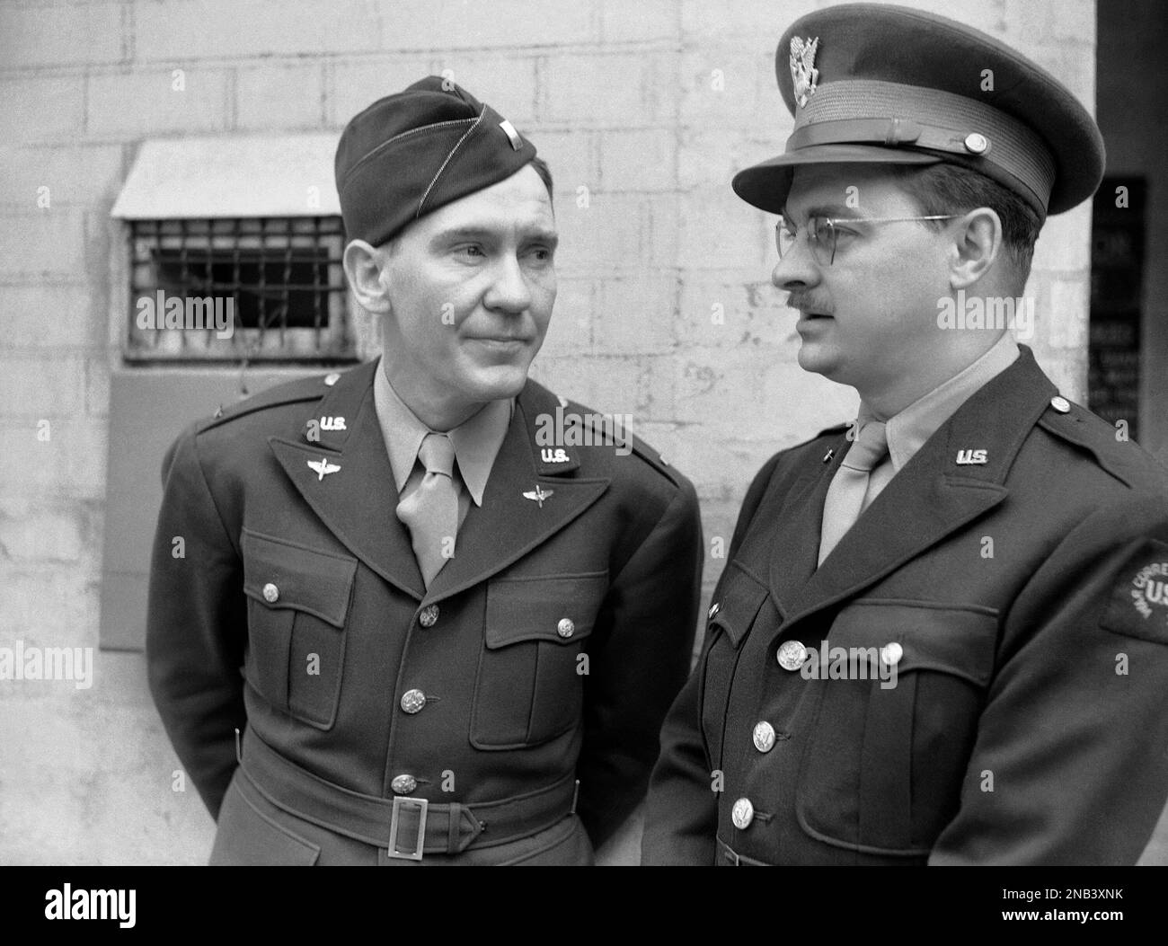 Lieutenant Burgess Meredith in a brief sidewalk interview with ...