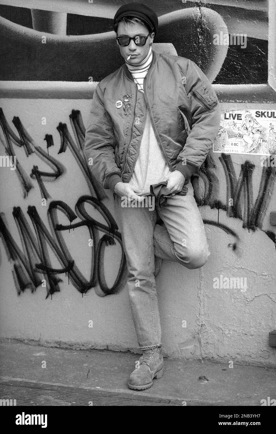 British pop singer Peter Anthony Marilyn shown in New York on March 4 ...