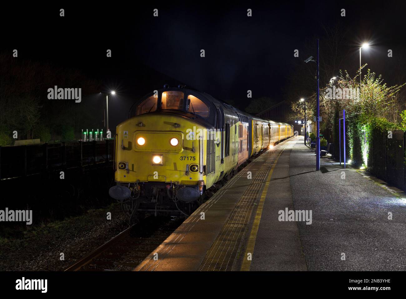 The network rail plain line recognition train at Windermere after the ...