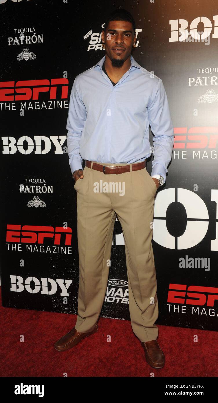 Ramses Barden arrives at ESPN The Magazine Body Issue Party, Thursday ...
