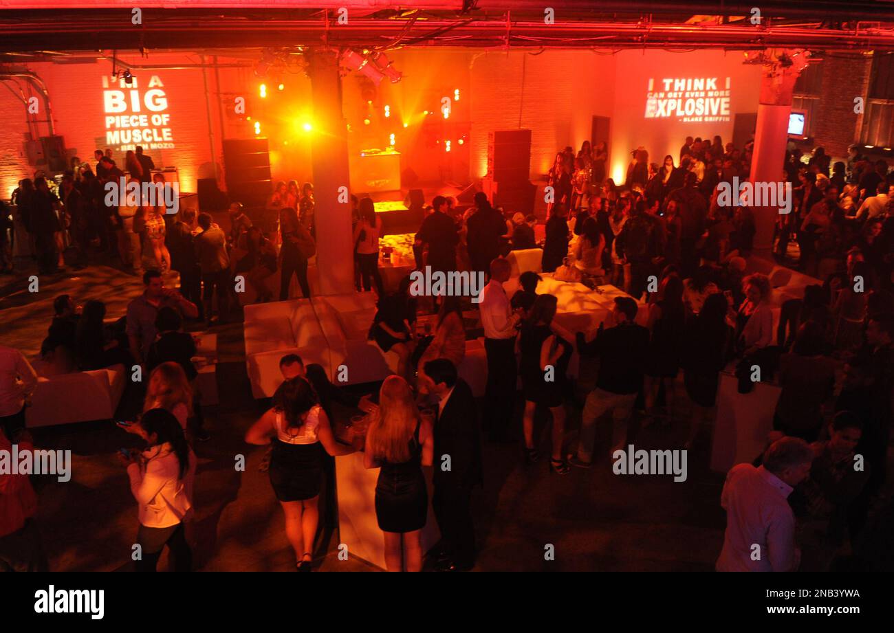 Guests are seen at ESPN The Magazine Body Issue Party, Thursday, Oct. 6 ...