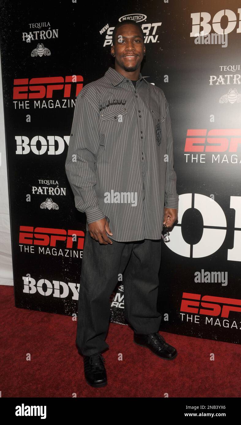 Toney Douglas arrives at ESPN The Magazine Body Issue Party, Thursday ...