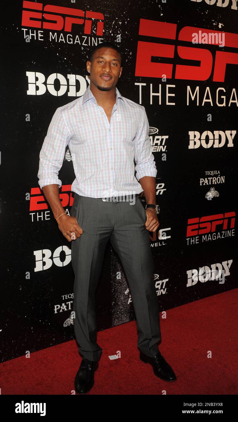 Justin Tryon arrives at ESPN The Magazine Body Issue Party, Thursday ...