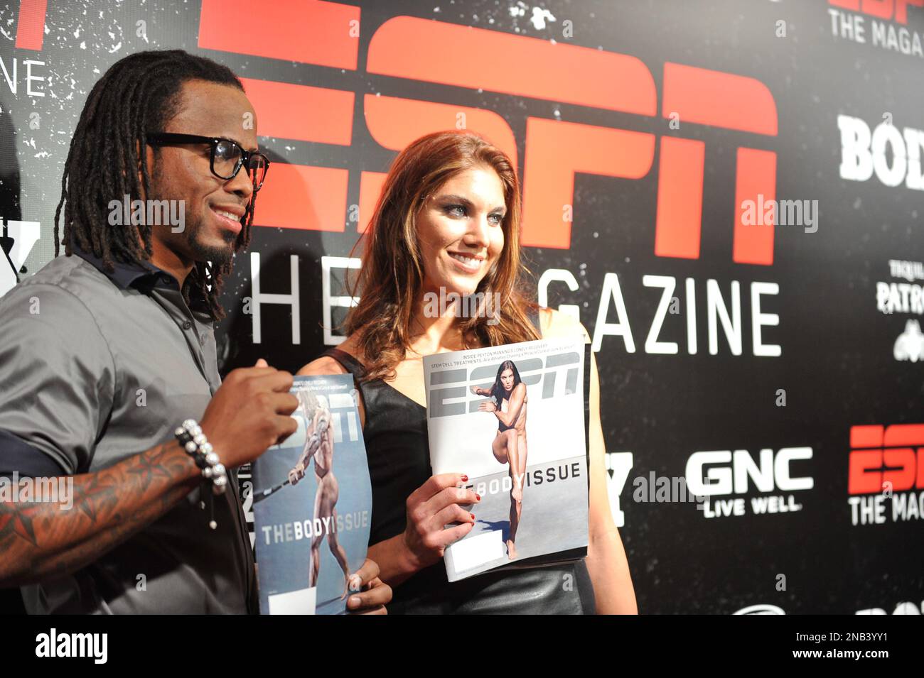 Jose Reyes and Hope Solo arrive at ESPN The Magazine Body Issue Party ...