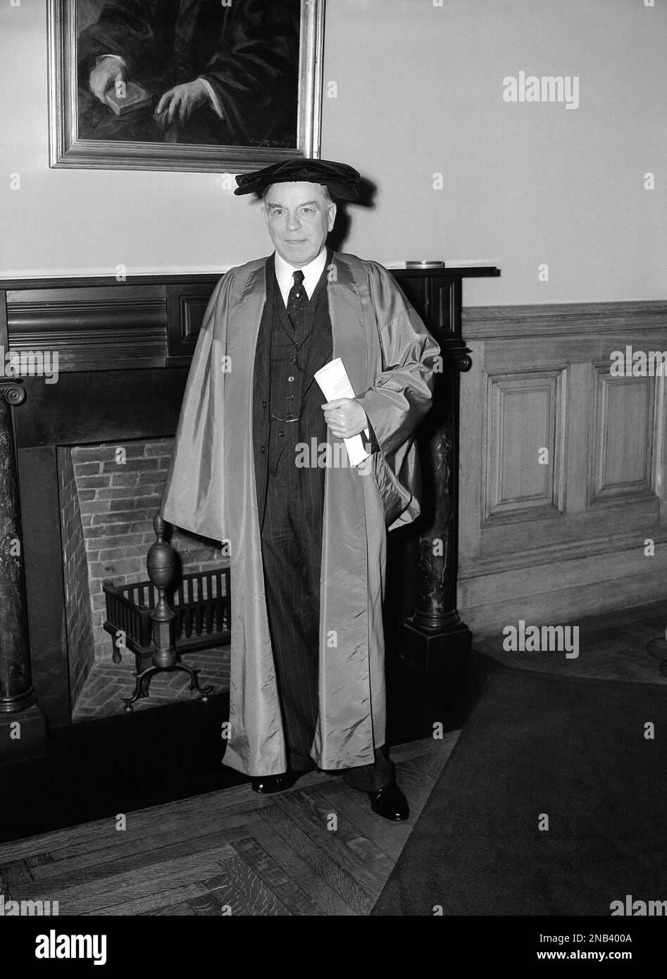 Prime Minister William Lyon MacKenzie King of Canada at the one hundred ...