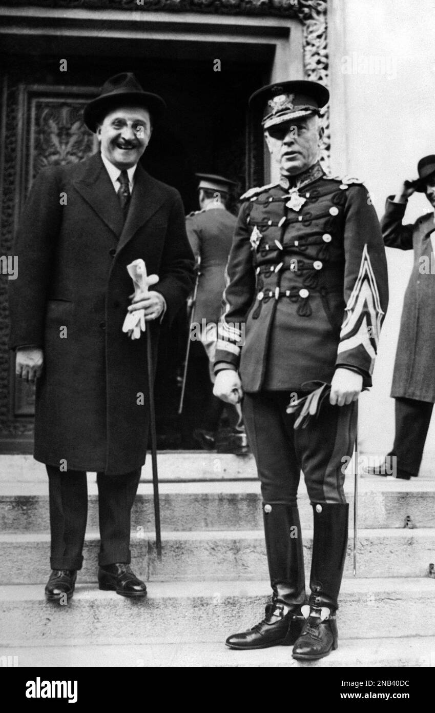 The first meeting of the new cabinet succeeding the fallen Goga ...