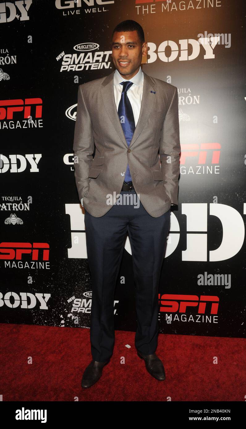 Allan Houston arrives at ESPN The Magazine Body Issue Party, Thursday ...