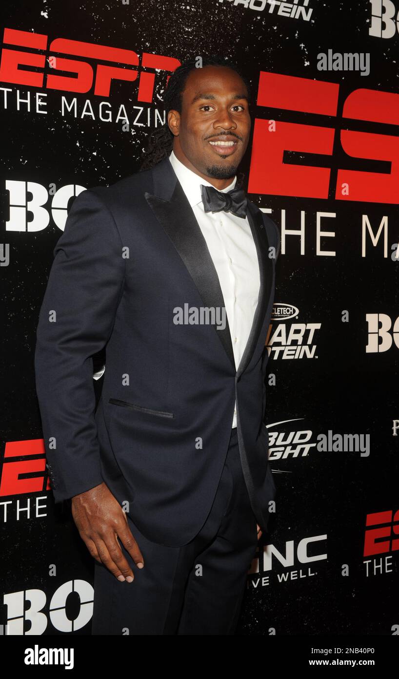 Steven Jackson arrives at ESPN The Magazine Body Issue Party, Thursday ...