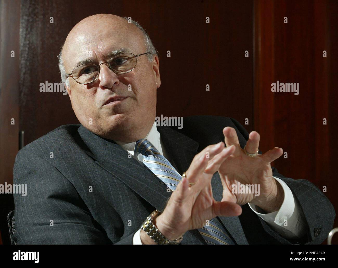 FILE - In this June 17, 2005 file photo, Richard T. Clark, CEO ...