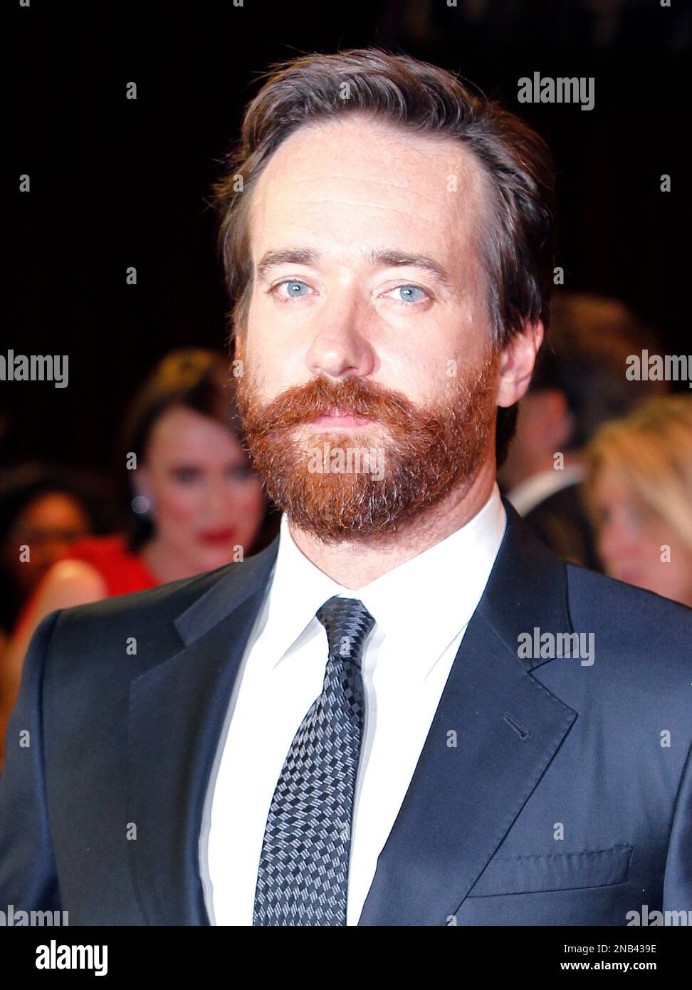 Matthew Macfadyen arrives for the UK premiere of The Three Musketeers ...