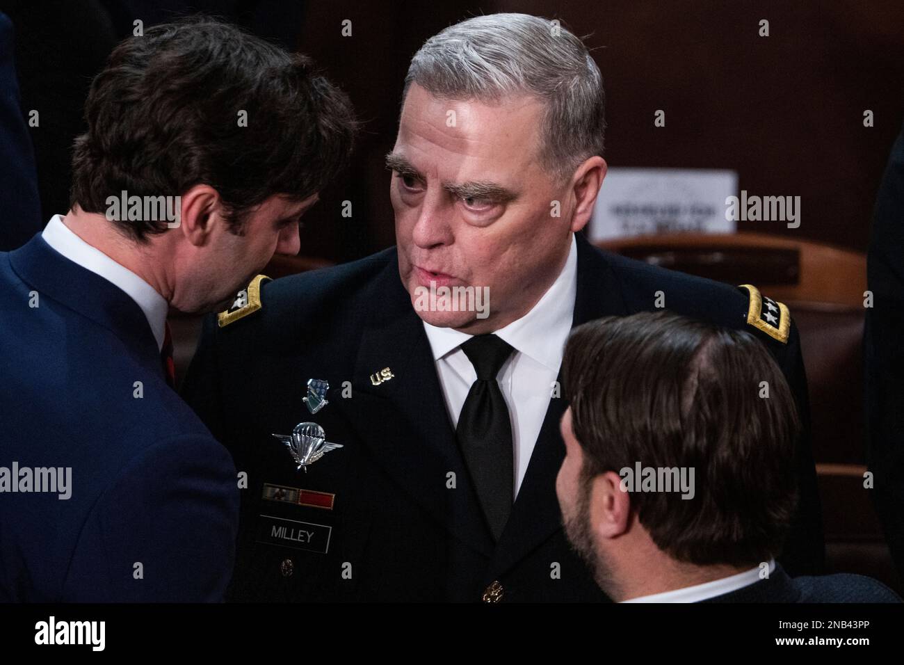 UNITED STATES - FEBRUARY 7: From left, Sen. Jon Ossoff, D-Ga., Chairman ...