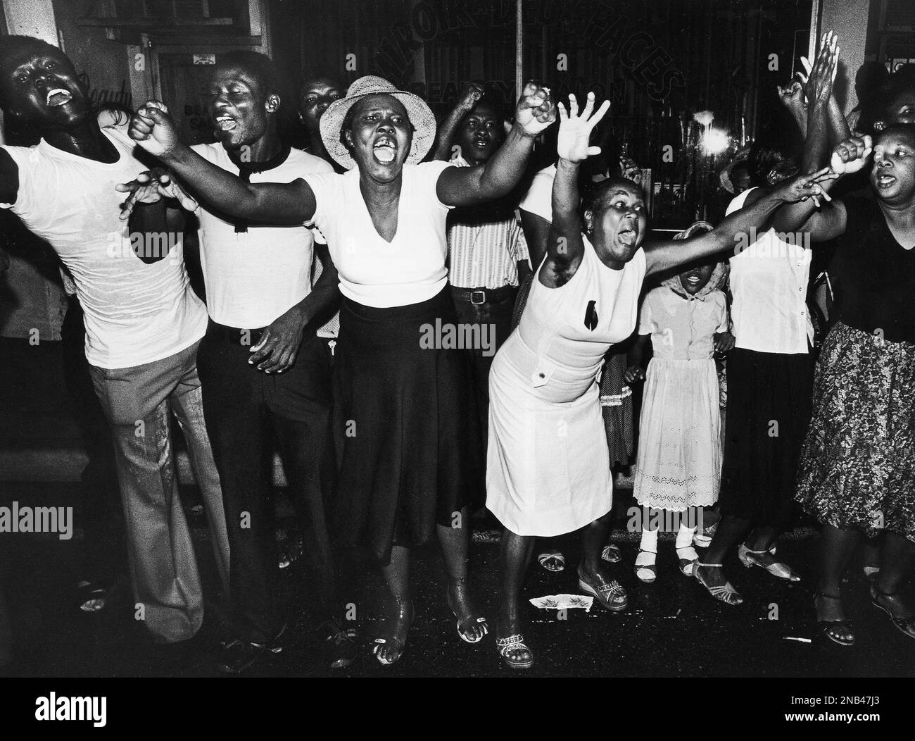 Protesting the shipment of Haitian drowning victims back to Haiti ...