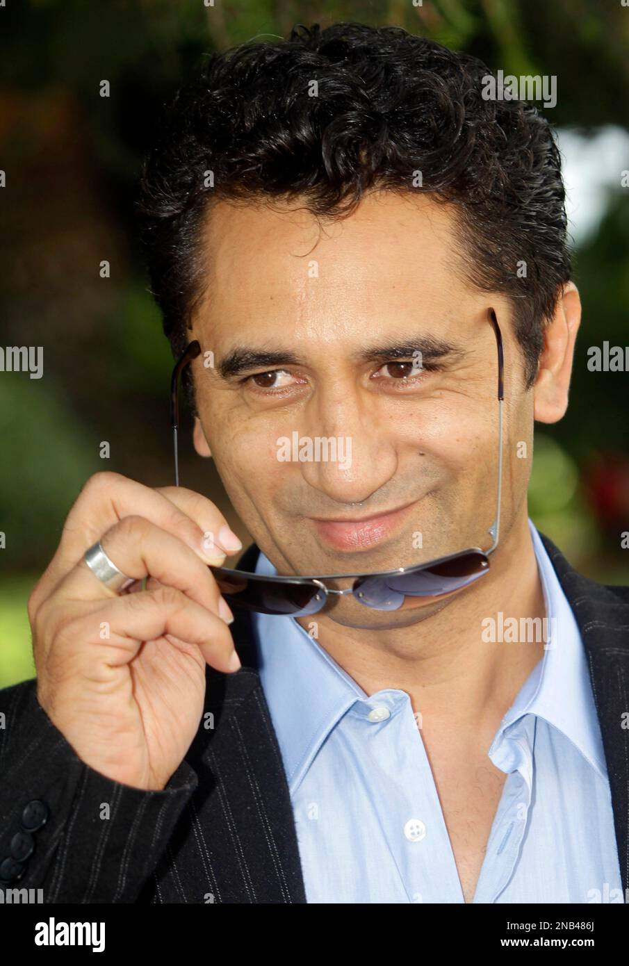 New Zealand actor Cliff Curtis poses as he presents the tv series ...
