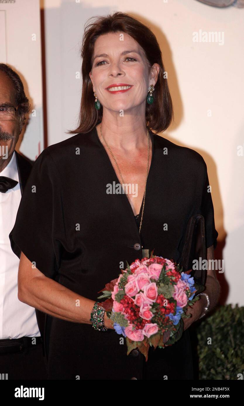 Princess Caroline, sister of Prince Albert II of Monaco, poses during ...