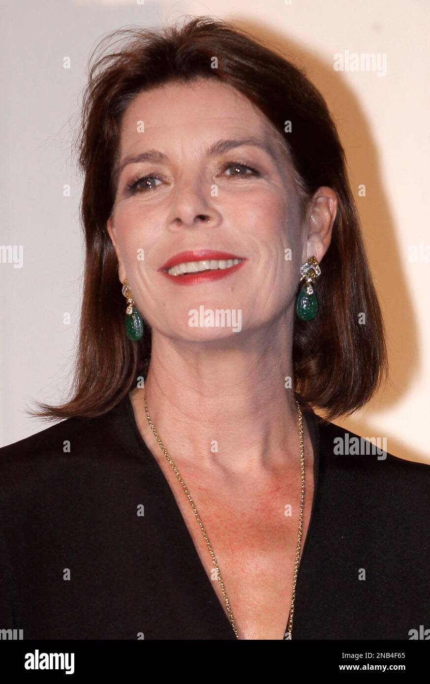 Princess Caroline, sister of Prince Albert II of Monaco, poses during ...