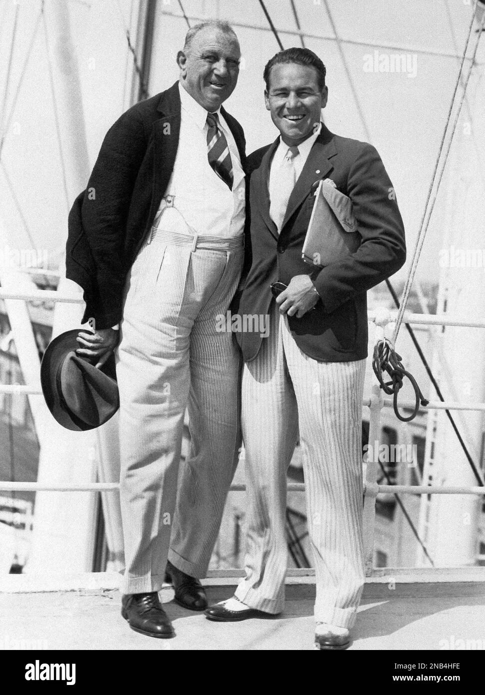 Boxing’s inseparable pair, Jimmy McLarnin and his manager, Charles “Pop ...
