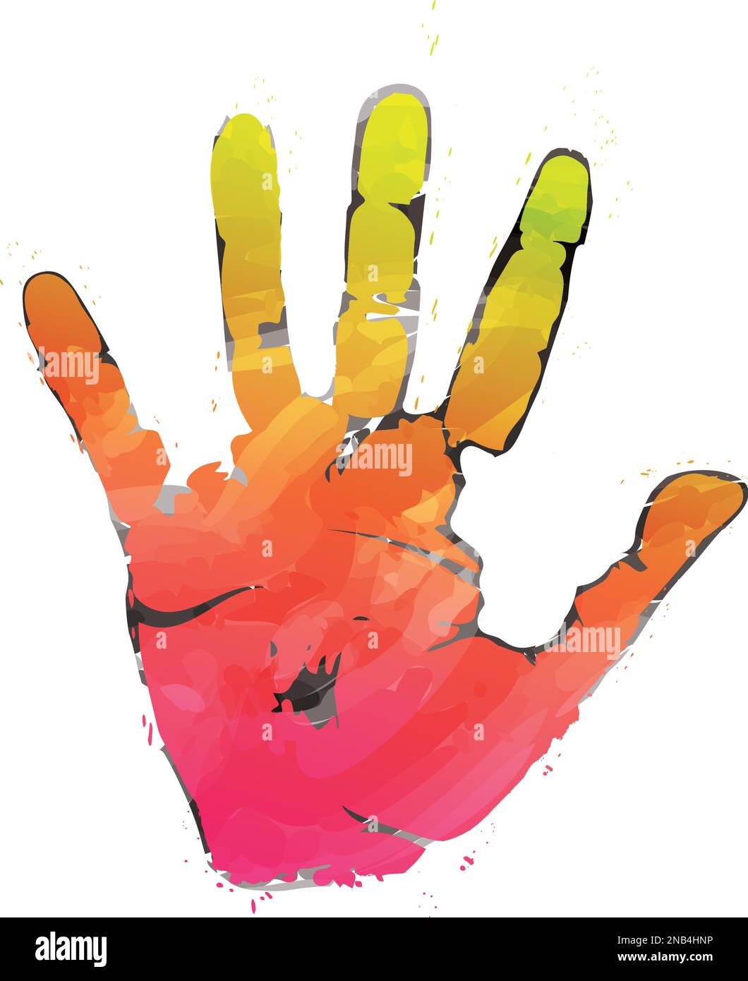 Beautiful graffiti people Stock Vector Images - Alamy