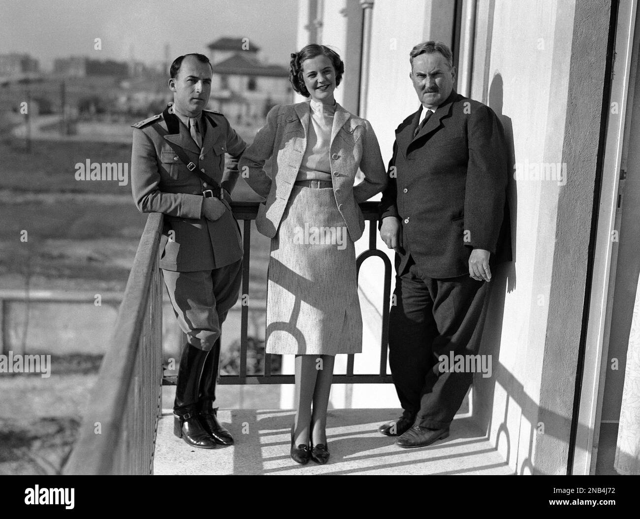 His Highness Hysen Doshishta, Nephew of King Zog of Albania, left ...