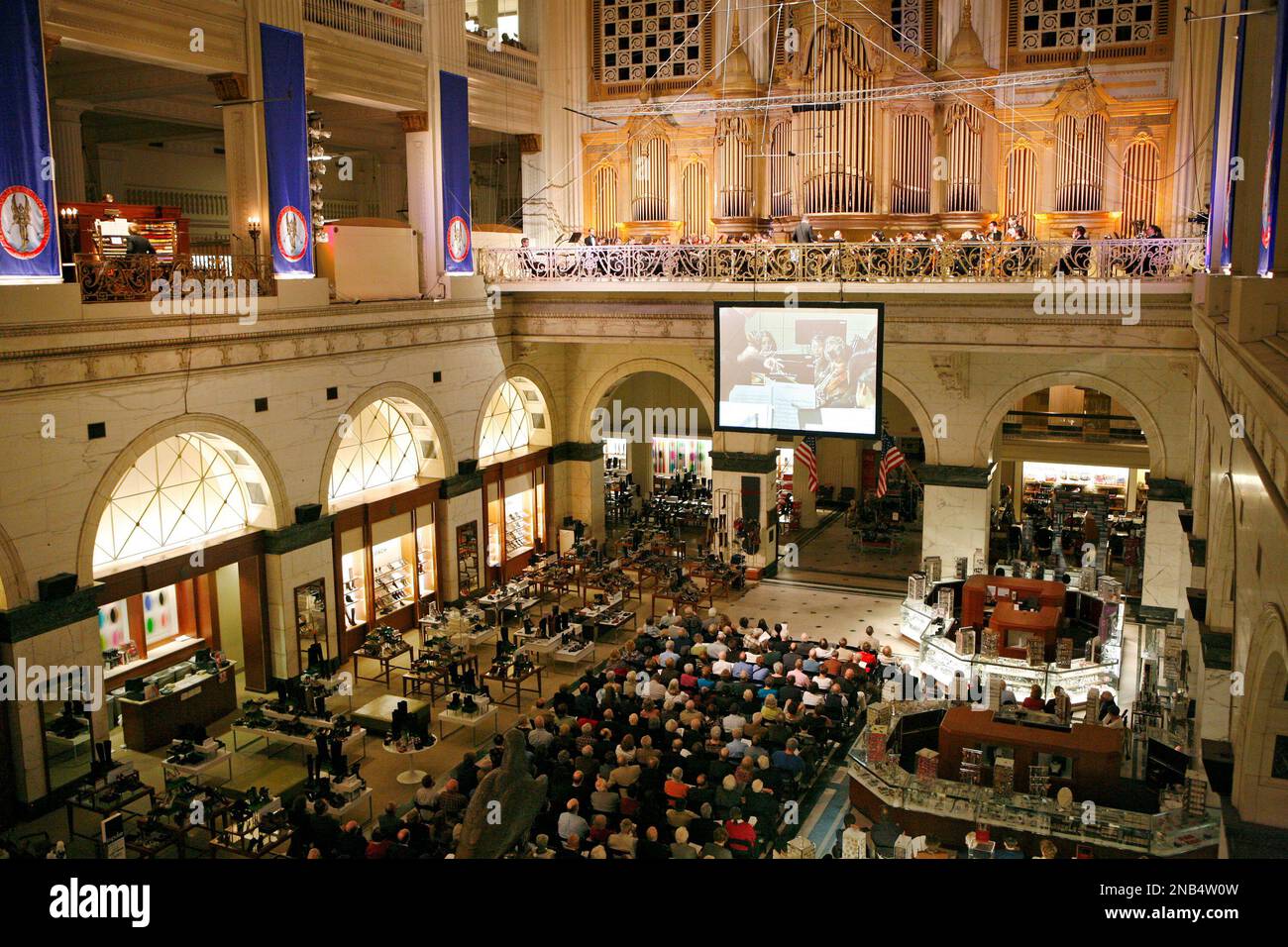 Rossen Milanov, top center, conducts Symphony in C and organist Peter ...