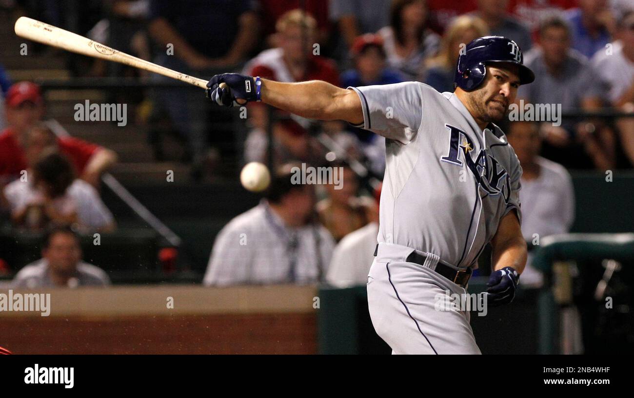 Tampa Bay Rays designated hitter Johnny Damon (22) during Game 2 of ...