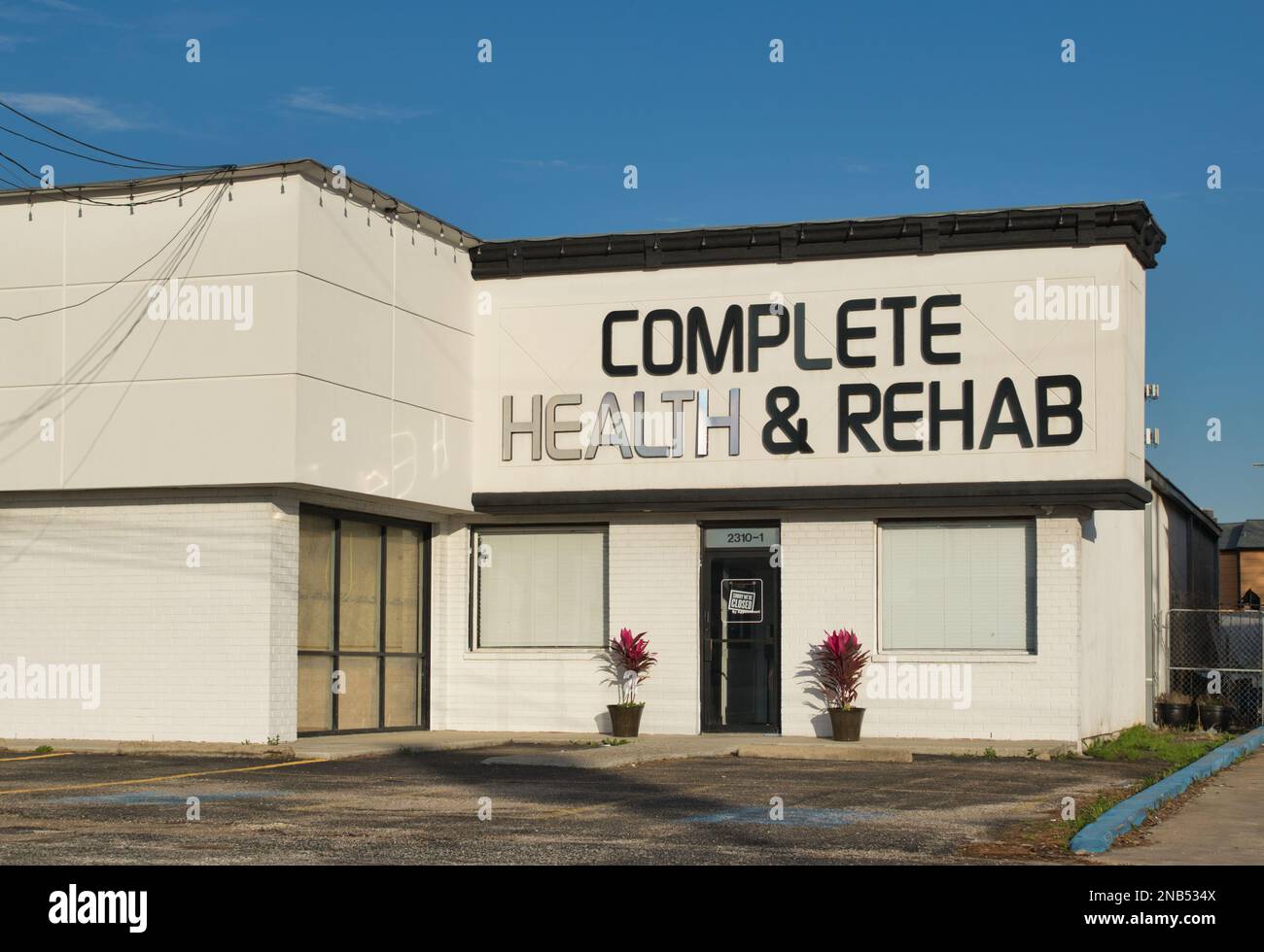 Houston, Texas USA 02-10-2023: Complete Health and Rehab business ...