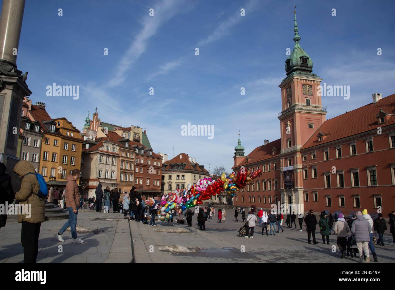 Reconstruction of the old city of warsaw hi-res stock photography and ...