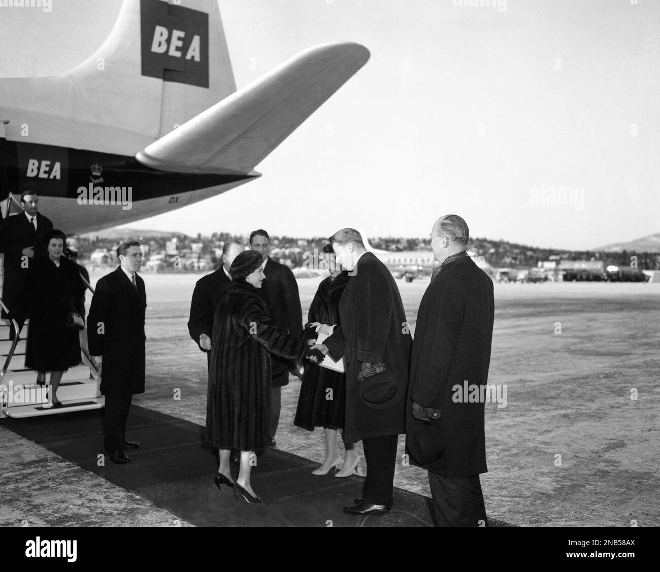 Johan Martin Ferner and his royal fiancee Princess Astrid of Norway ...