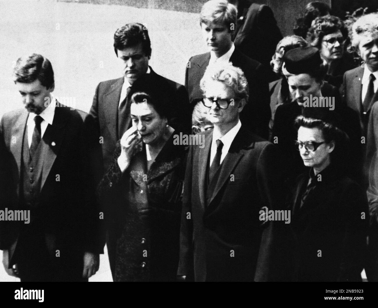 Members of Yugoslavian President Josip Broz Tito’s family are shown ...